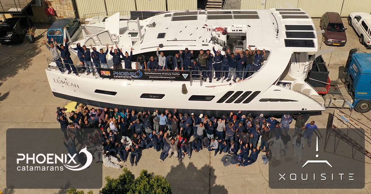 X5 PLUS hull #021 has launched - Multi-award winning 60 Solar Sail & 60 ...