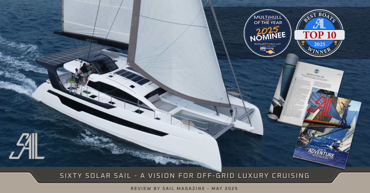 Sixty Solar Sail: A Vision for Off-Grid Luxury Cruising - review by ...